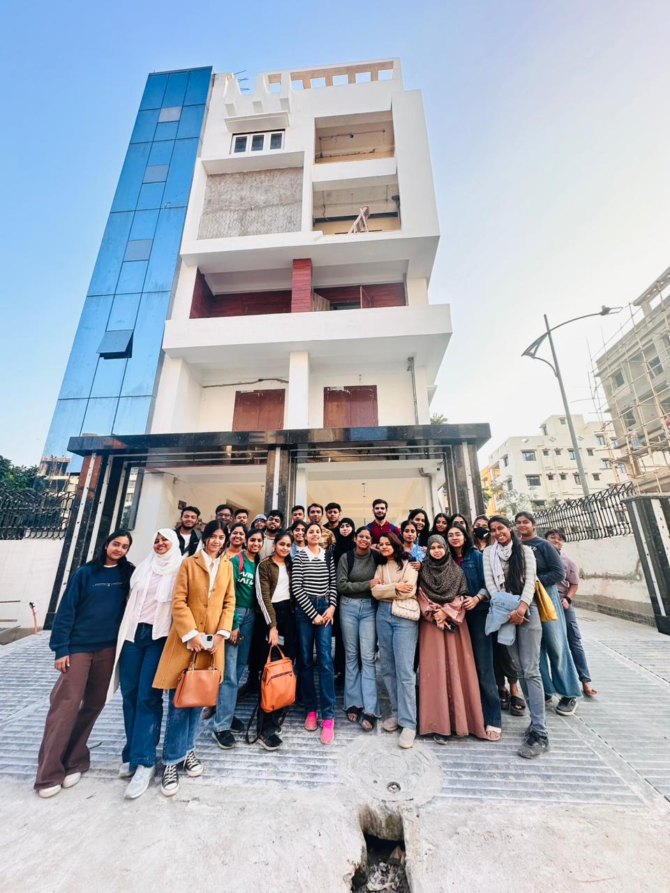 Site Visit - Rajarhat Residence - The Bhawanipur Design Academy